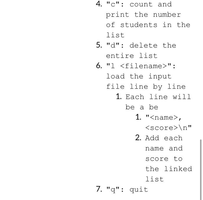 Solved 1 Write A Library Named Hw11libc That Manages A 