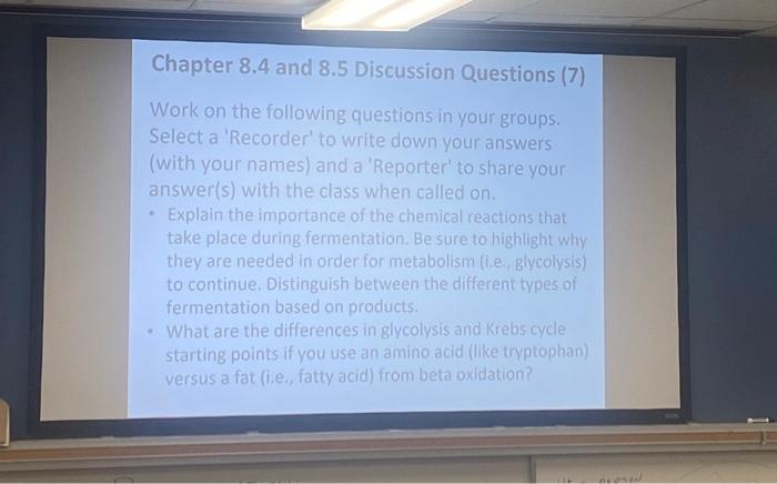 Solved Chapter 8.4 and 8.5 Discussion Questions (7) Work on | Chegg.com