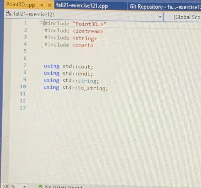Solved Class declaration example (which should appear in a | Chegg.com