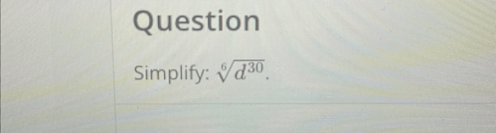Solved Questionsimplify D306 4930