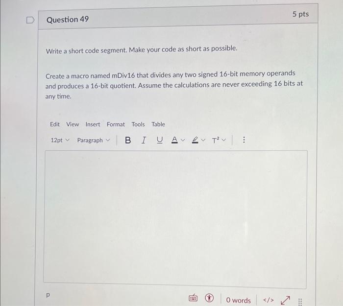 Solved Write a short code segment. Make your code as short | Chegg.com