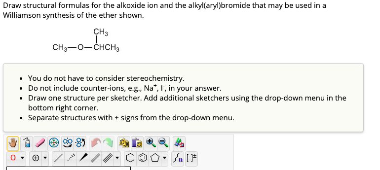 Solved Draw structural formulas for the alkoxide ion and the | Chegg.com