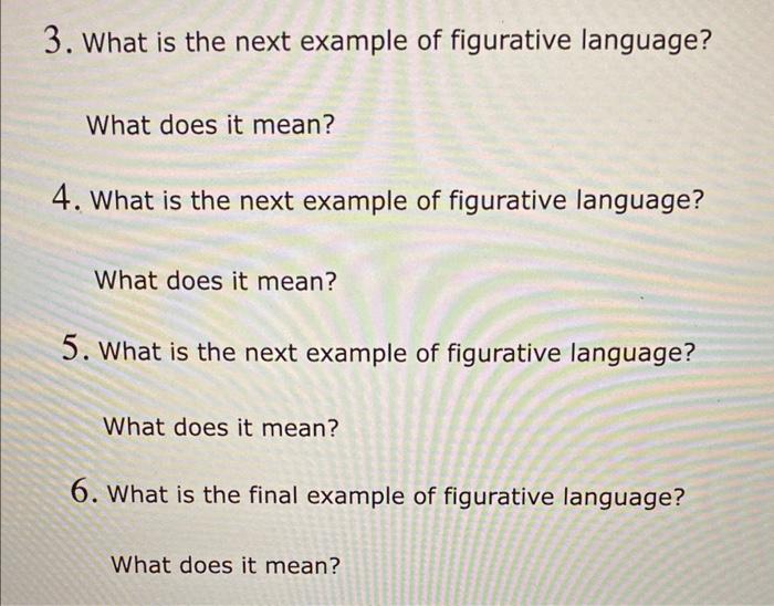 Read the following paragraph that includes examples | Chegg.com