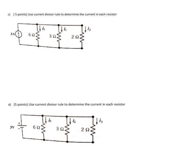 Solved (5 points) In the following circuit, use | Chegg.com