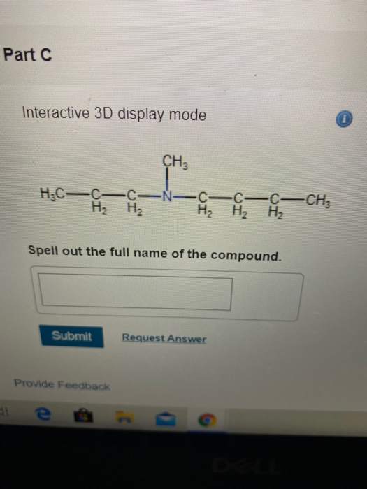 Solved Interactive 3D display mode H3CC- -C-CH3 H2 H2 H | Chegg.com