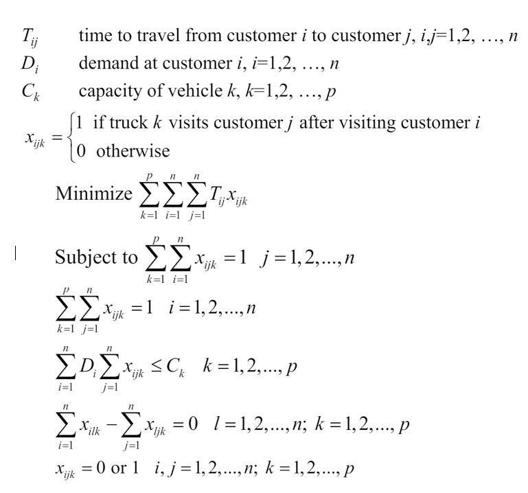 Solved Minimize∑k=1p∑i=1n∑j=1nTijxijk ﻿Subject | Chegg.com