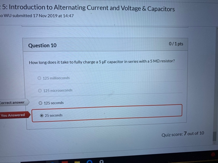 Solved 5: Introduction to Alternating Current and Voltage & | Chegg.com