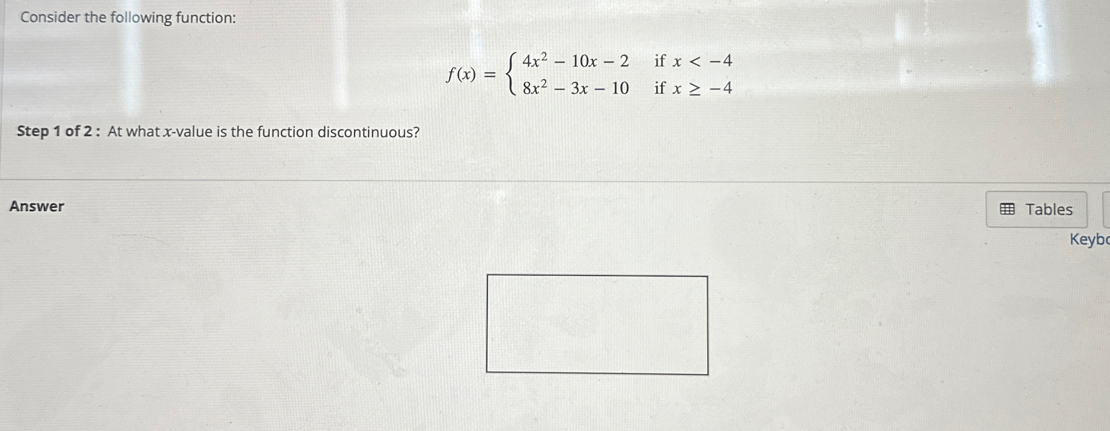 Solved Consider the following | Chegg.com