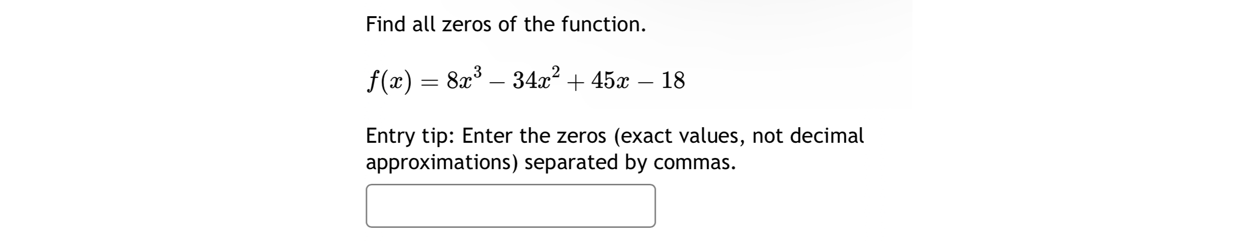 Find all zeros of the | Chegg.com