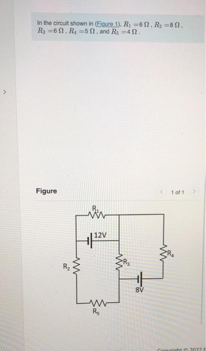Solved what is the current through R2 and R4? the current | Chegg.com