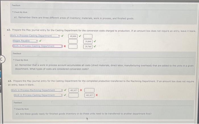 Cost of Production and Journal Entries Accublade | Chegg.com