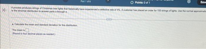 Solved A process produces strings of Christnas tree lights | Chegg.com