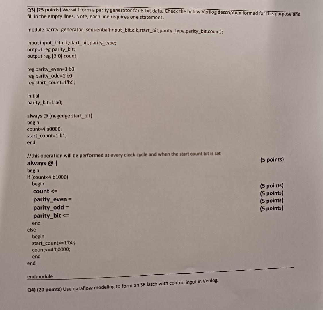 Solved please quick answer | Chegg.com