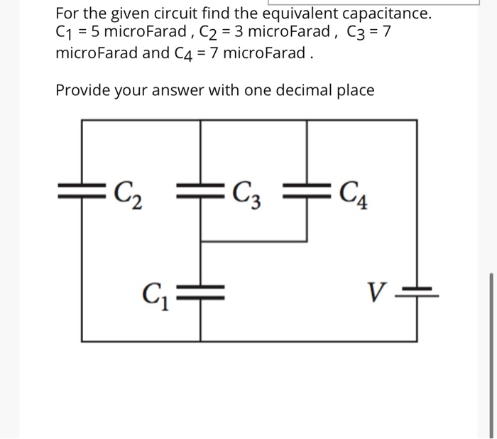 Solved For the given circuit find the equivalent | Chegg.com