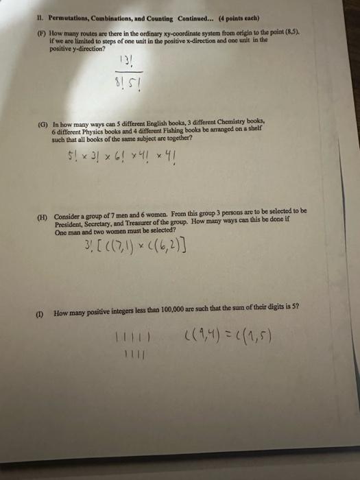 Solved break these questions down, check if the answers are | Chegg.com