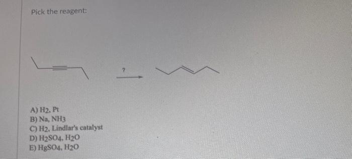 Solved Predict the product: A B c DPick the missing reactant | Chegg.com