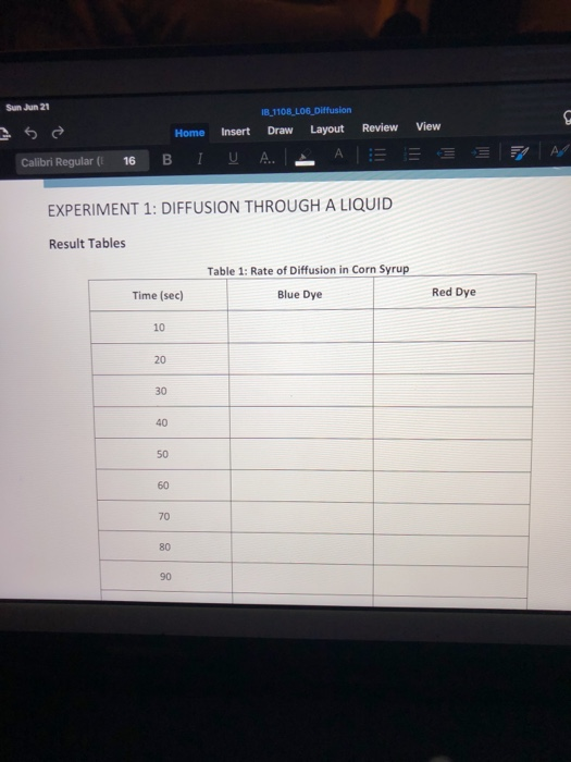 Solved Sun Jun 21 1B_110B_LOG_Diffusion Draw Layout Home | Chegg.com