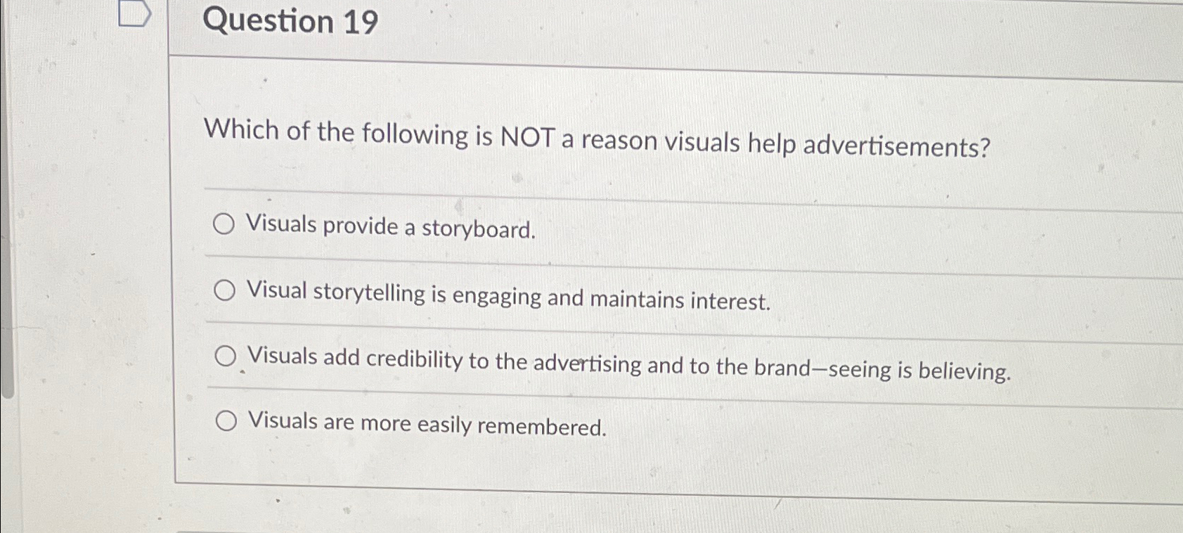 Solved Question 19Which of the following is NOT a reason | Chegg.com