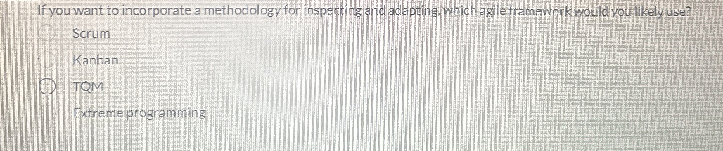 Solved If you want to incorporate a methodology for | Chegg.com
