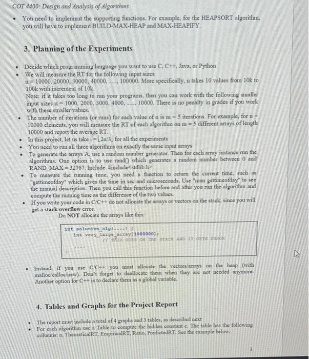 Solved 1. Introduction The first goal of this programming | Chegg.com