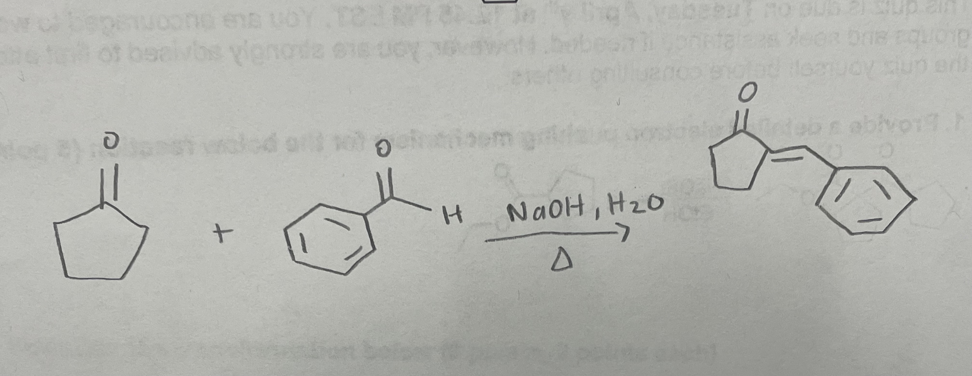Solved Provide a detailed electron pushing mechanism. | Chegg.com