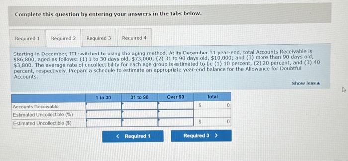 Solved E8-8 (Algo) Recording and Reporting Allowance for | Chegg.com