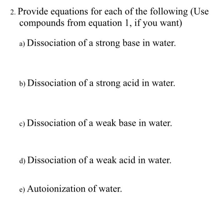 Solved Experiment 12 Determination of Solution pH Post Lab | Chegg.com