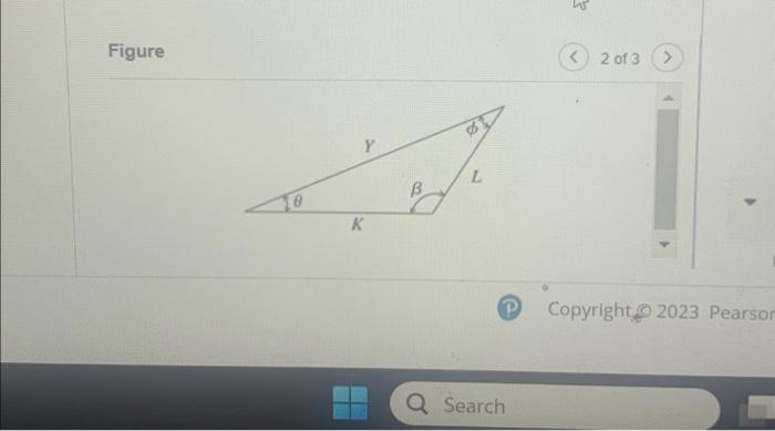 Solved For the first triangle, what is the length of its | Chegg.com