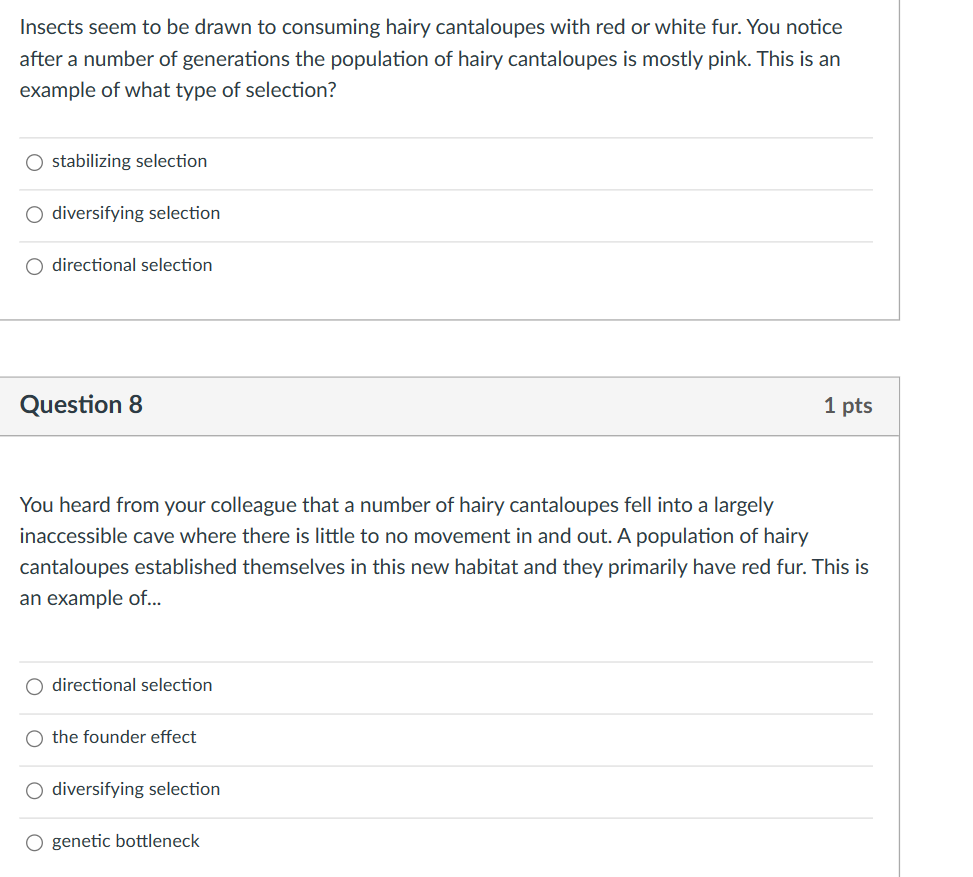 Solved Insects seem to be drawn to consuming hairy | Chegg.com