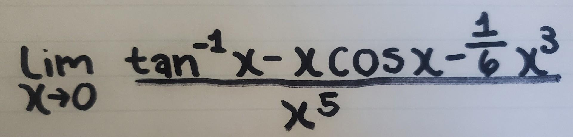 Solved calculate the limit using power series, please show | Chegg.com Solved calculate the limit using power series, please show | Chegg.com