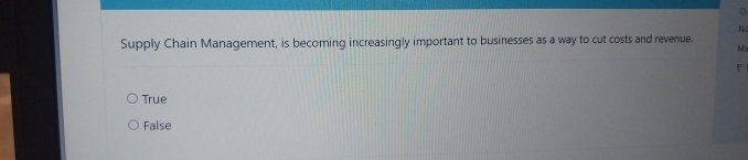 Solved Supply Chain Management, is becoming increasingly | Chegg.com
