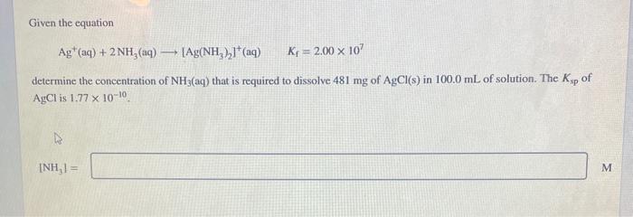 Solved Copper(I) ions in aqueous solution react with NH3(aq) | Chegg.com
