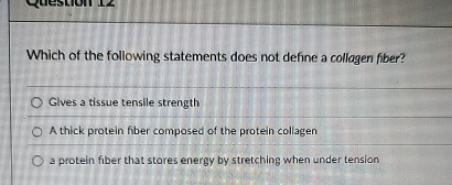 Solved Which of the following statements does not define a | Chegg.com