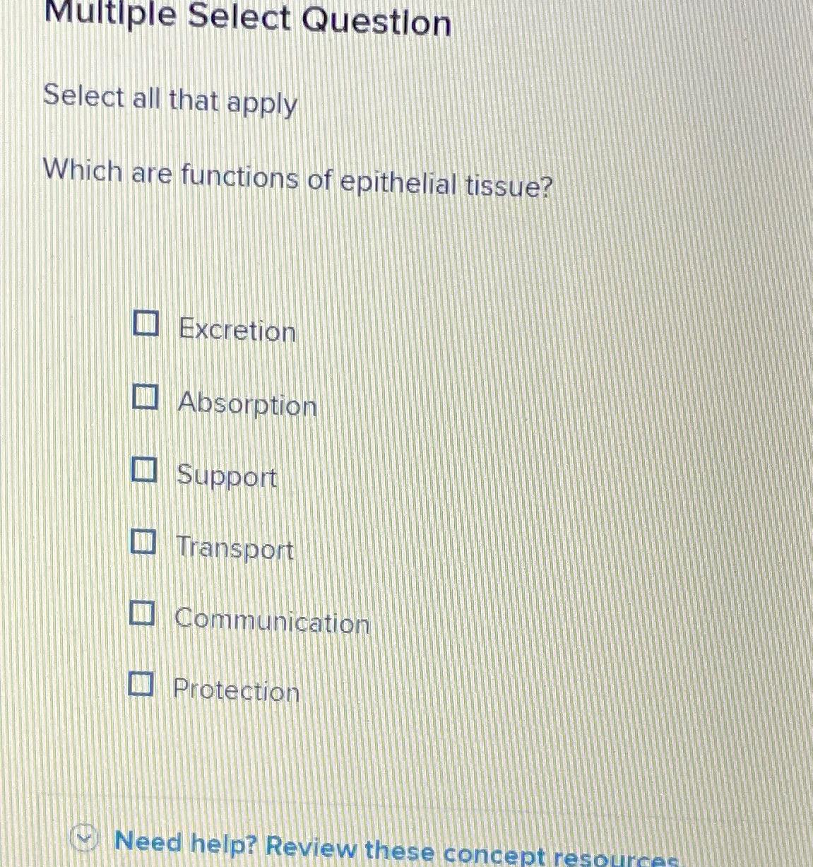 Solved Multiple Select QuestionSelect all that applyWhich | Chegg.com