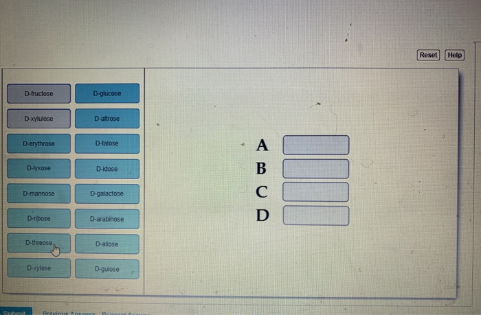 Solved Review | Constants Periodic Ta Aldohexoses A and B | Chegg.com