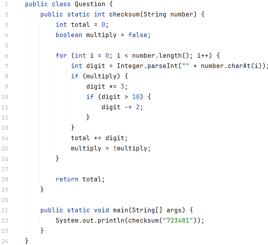 Solved What will this code output? | Chegg.com
