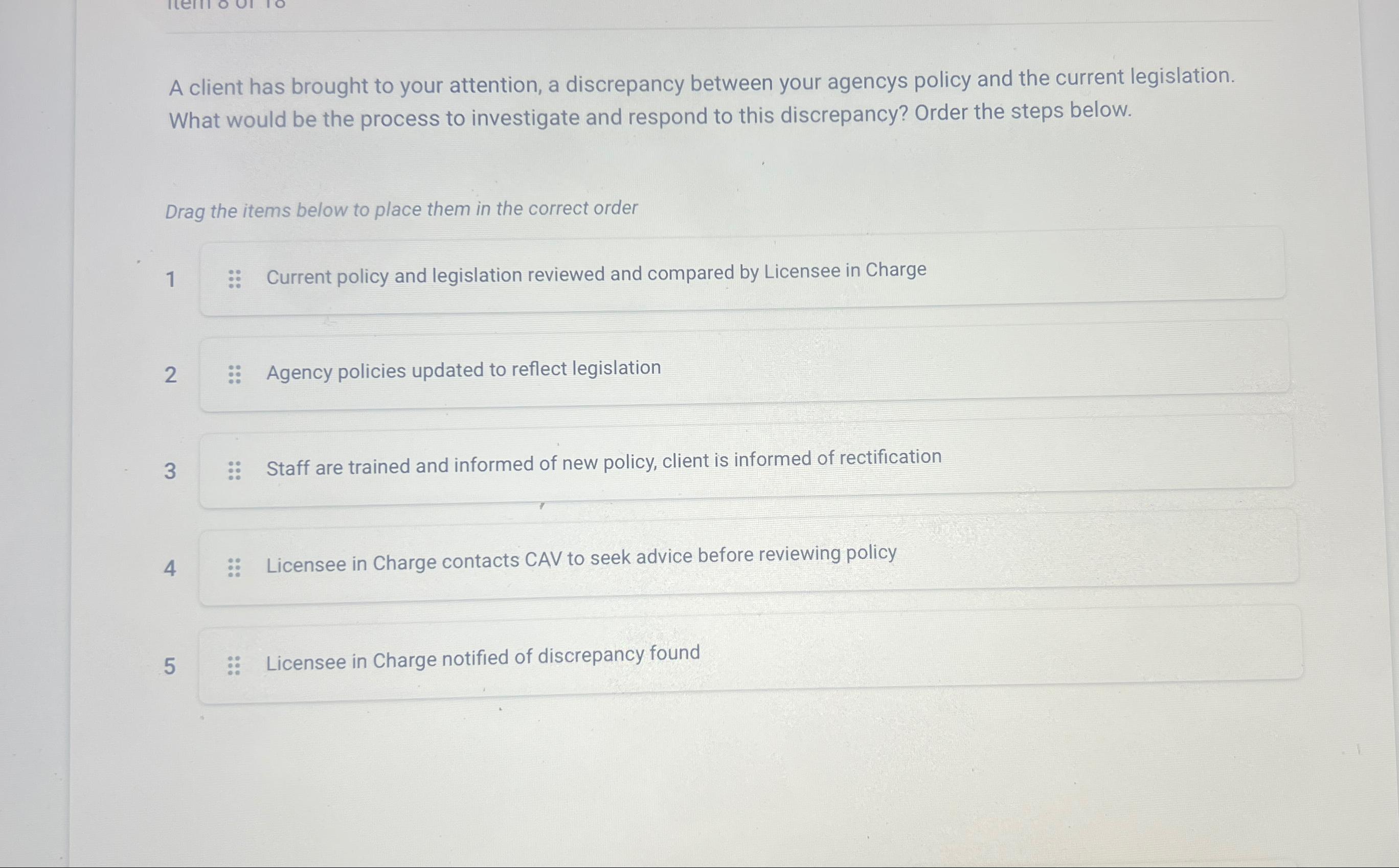 Solved A client has brought to your attention, a discrepancy | Chegg.com