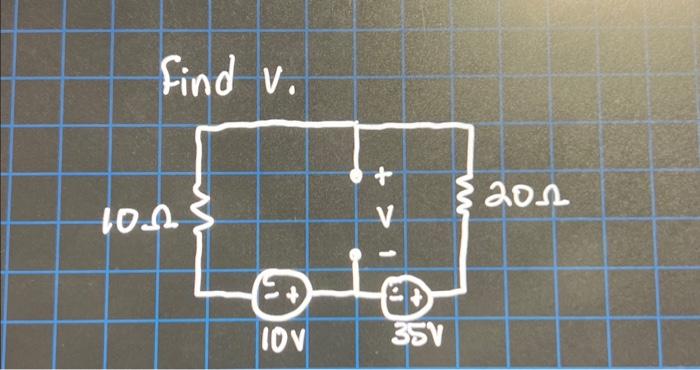 Solved Find v. | Chegg.com