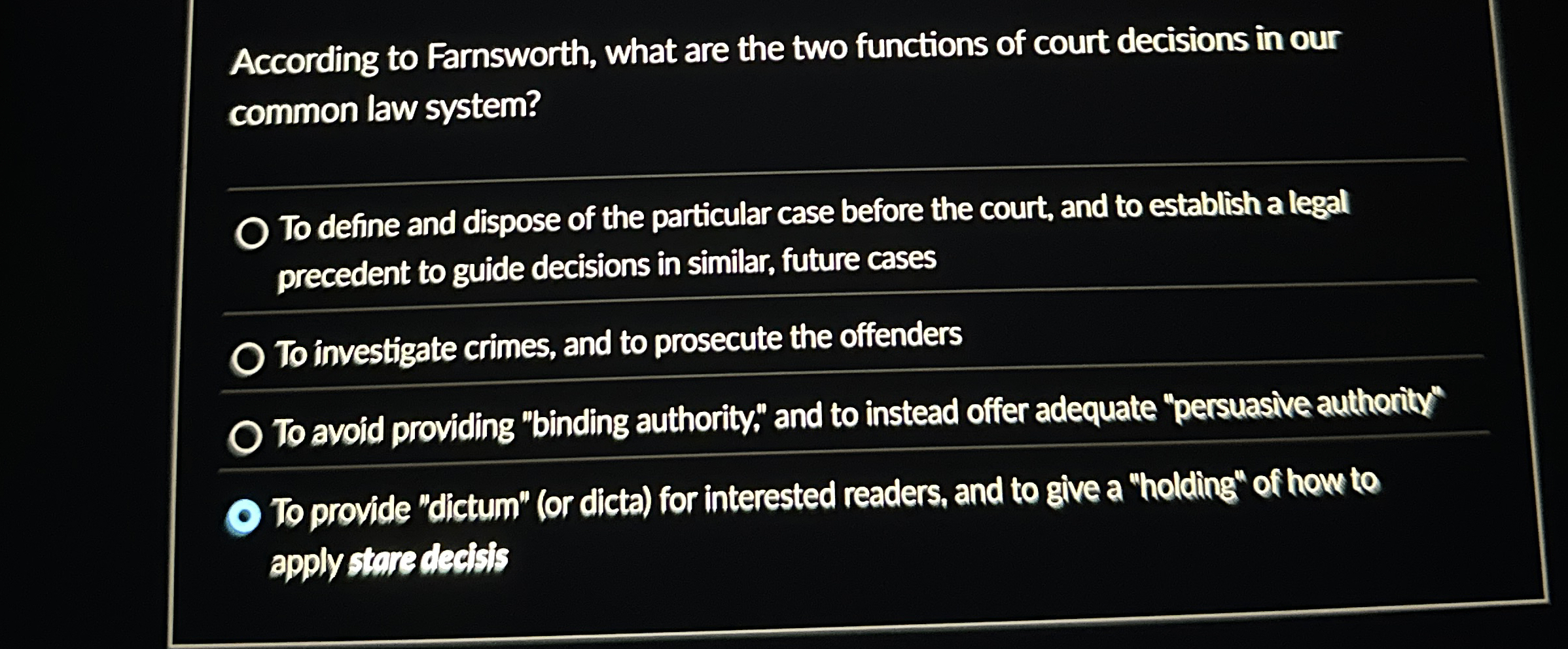 Solved According to Farnsworth, what are the two functions | Chegg.com