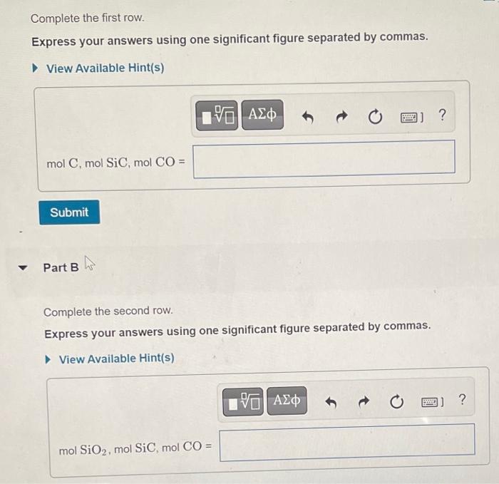 Solved Consider the balanced equation SiO2( | Chegg.com