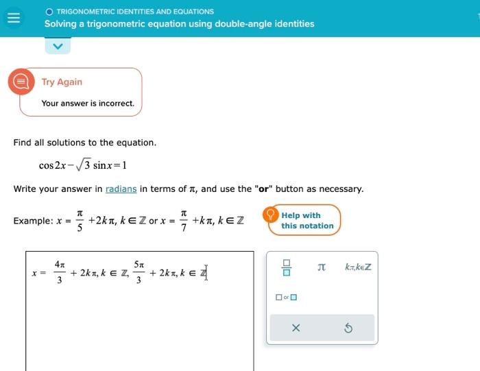 Solved TRIGONOMETRIC IDENTITIES AND EQUATIONS Solving a | Chegg.com