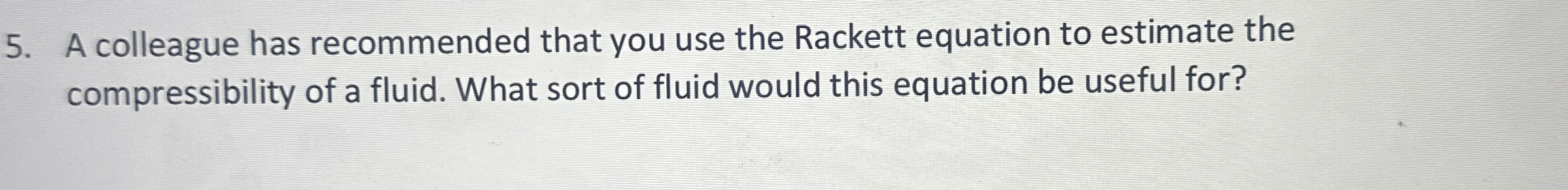 A colleague has recommended that you use the Rackett | Chegg.com
