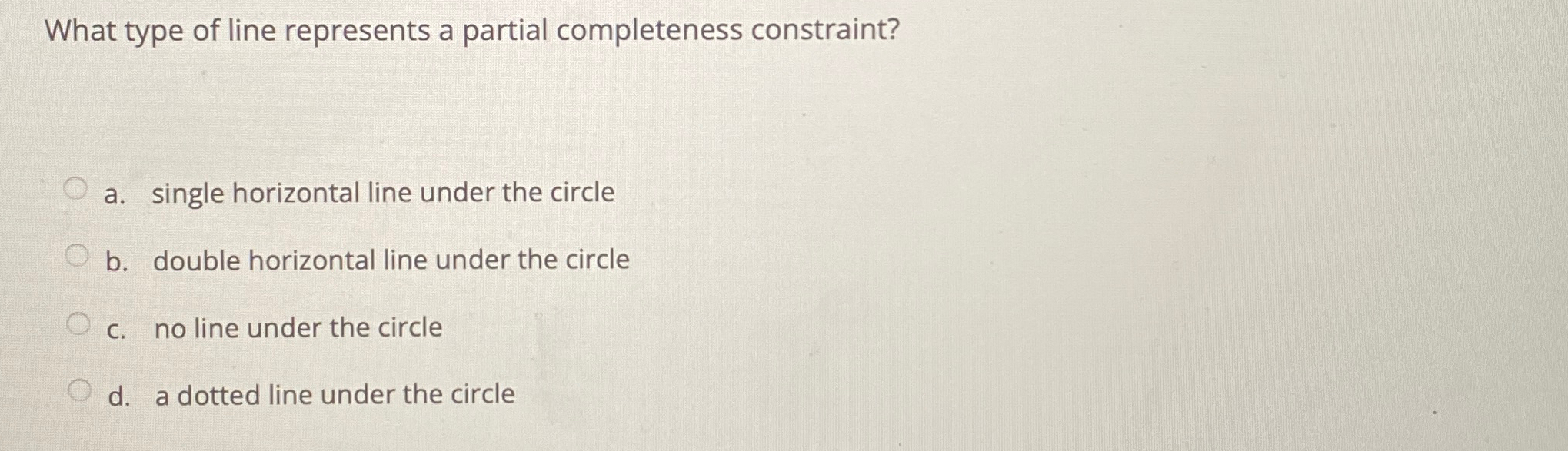 Solved What type of line represents a partial completeness | Chegg.com