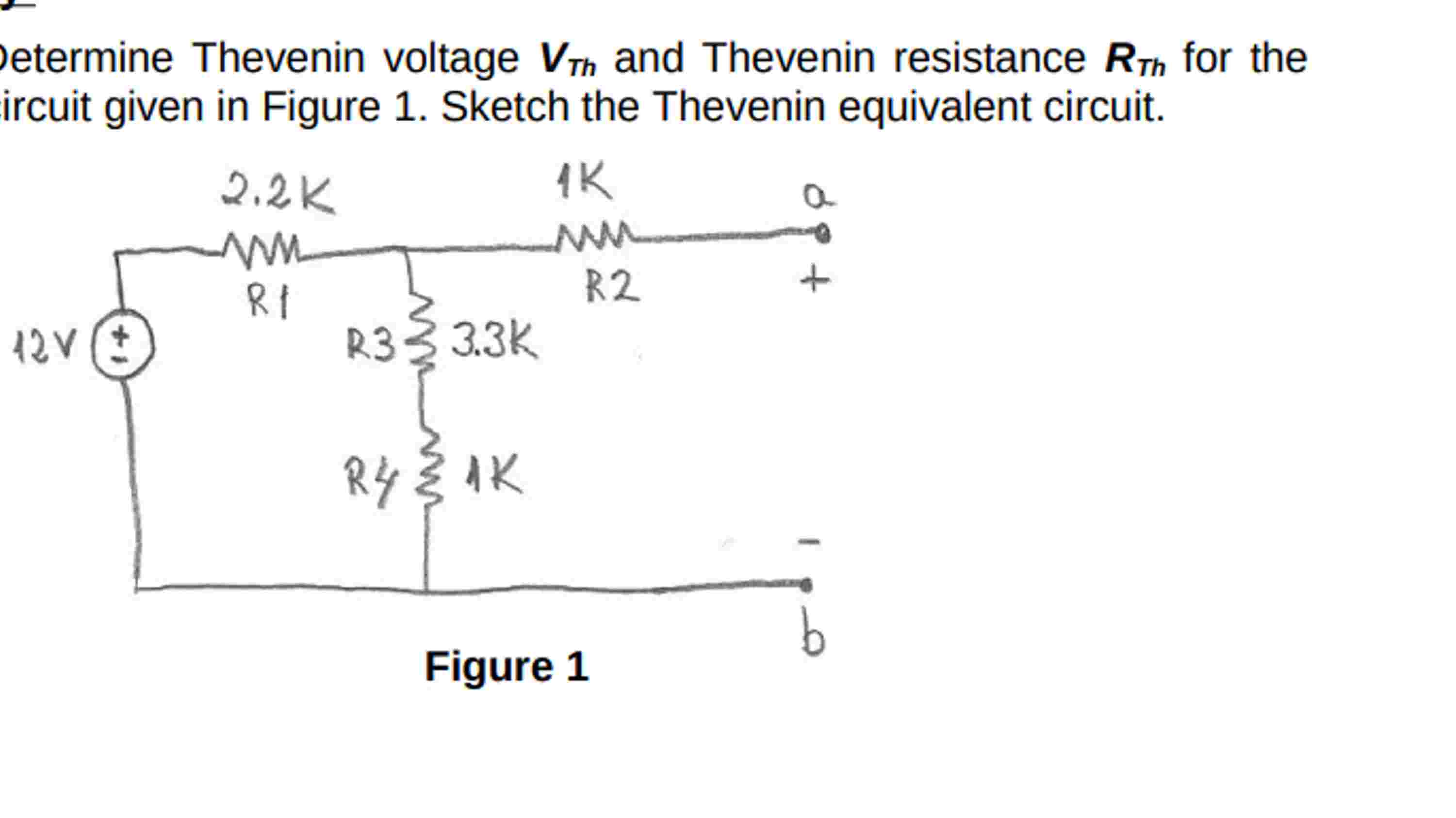 Solved by an EXPERT etermine Thevenin voltage VTh ﻿and Thevenin | Chegg.com