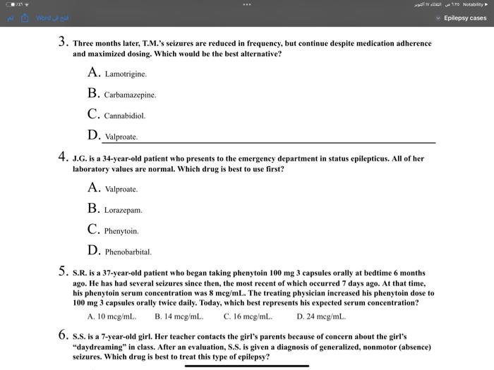 Solved Questions 1-3 pertain to the following case, T.M. is | Chegg.com