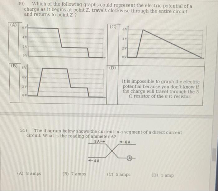 Solved 30. w 28) A 30 ohm resistor and a 60 ohm resistor are | Chegg.com