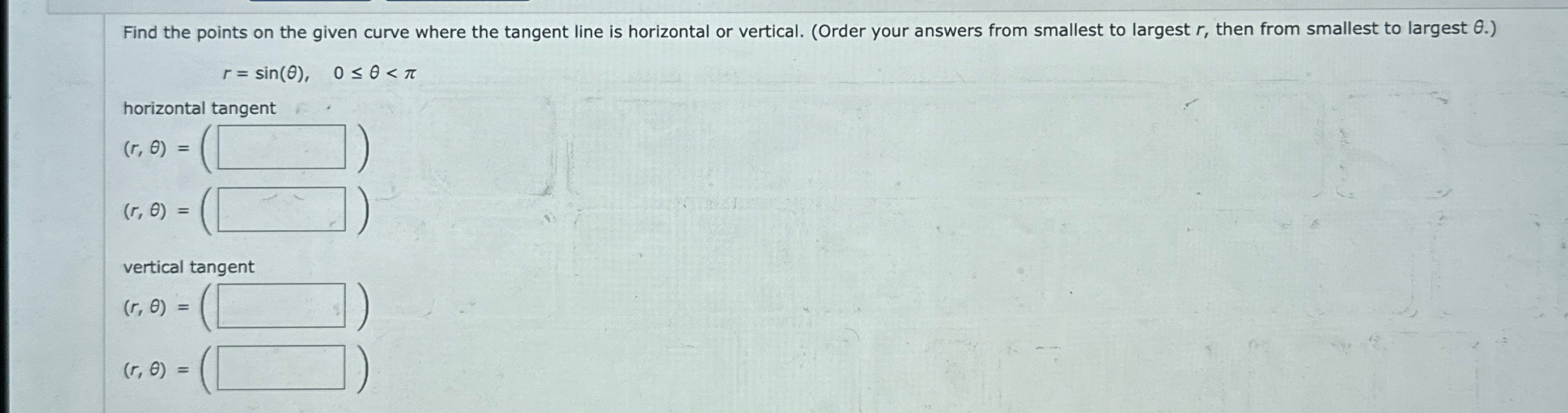 Find the points on the given curve where the tangent | Chegg.com