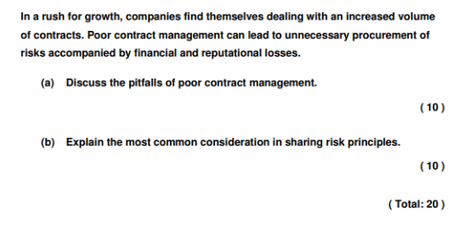 Solved In a rush for growth, companies find themselves | Chegg.com