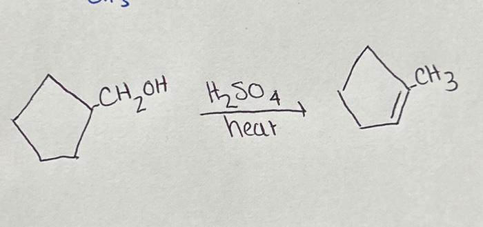 Solved heat H2SO4 | Chegg.com