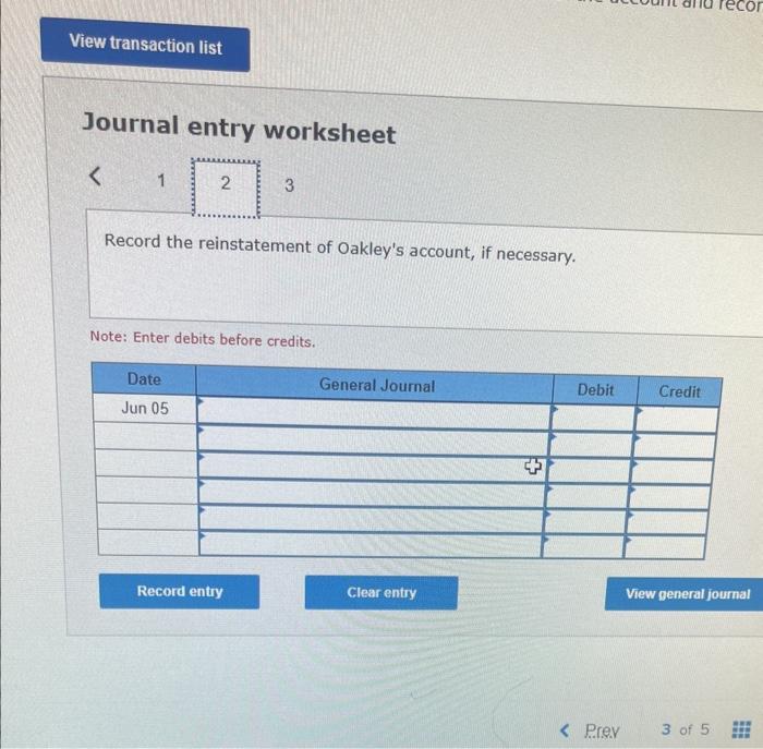 Solved Exercise 9.5 Writing off receivables LO P2 On January | Chegg.com